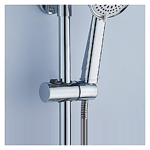 BEDPET 1pc/lot Chrome Plated Head Holder Hand Held Shower Bracket Holder for Bathroom Slide Bar,YT-5121