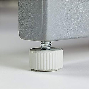 Bush Business Furniture Easy Office 2 Person L Shaped Cubicle Desk Workstation with 66H Panels, 60Wx60H, Mocha Cherry