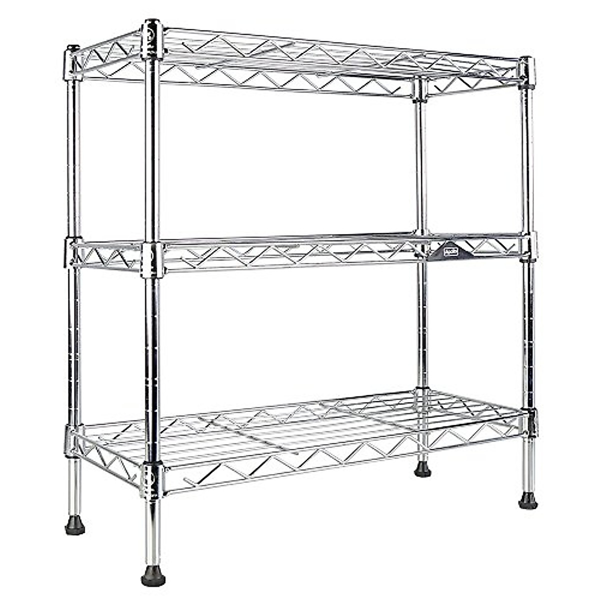 Apollo Hardware Chrome 3-Shelf Wire Shelving 7.5"x17.5"x16.5"