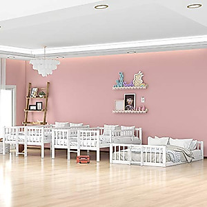 OYN Wooden Full-Over-Full-Over-Full Triple Bed Frame with 2 Built-in Ladder and Slide ,Triple Bed with Full Length Guardrails for Children, Teens ,Boys & Girls, White