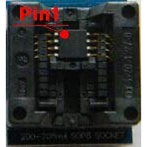 Davitu Electrical Equipments Supplies - CH341 CH341A USB programmer SOP16 DIP16 SOP8 DIP8 IC socket programer IC socket support many 24/25XX SPI flash EEPROM chip - (Color: CH341 programmer)