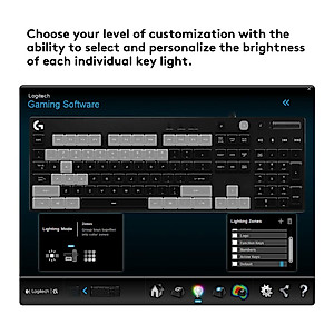 Logitech G610 Orion Red Backlit Mechanical Gaming Keyboard 920-007839 (Renewed)