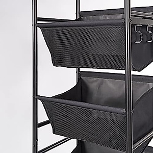 neatfreak 6-Tier Vertical Storage Organizer For Pantry, Shed & Garage Free Standing Garage Organization and Storage System - Heavy Duty Storage Bin Shelf