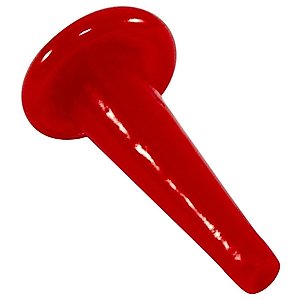 Caplugs TP-4 – TP Series – Tapered Vinyl Plugs, 1000 Pack, Min Hole Diameter 0.07" x Max Hole Diameter 0.15" x Length 0.50", Vinyl, Red, Flexible, Small Hole Plugs (99191866)