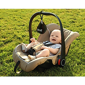 Genuine Fred Buff Baby Speed Bag Crinkle Toy, Hanging Toy for Play Gym and Stroller, Engaging and Sensory Rich Toy, Fun Gift for Fitness Enthusiast and New Parents, Unique Gift