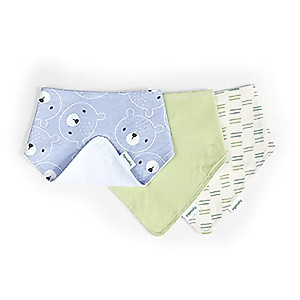 Ingenuity Easy Eater™ 3-Pack Baby Bandana Bib Set - Kodi™ & Easy Eater™ 3-Pack Baby Burp Cloth Set - Kodi™