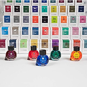 Colorverse Ink - The Mini Collection - 3 Pack - 5ml Fountain Pen Ink Bundle - #14 Supernova, 13 Quasar & #61 KSLV-II