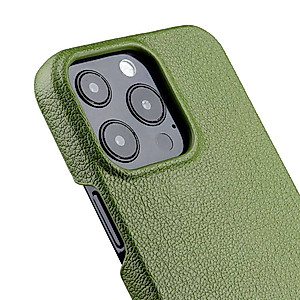 CLLDY Litchi Grain Leather Case for iPhone 14 13 11 12 Pro Max 13 Mini XR X XS Max 14 Plus Back Cover,Yellow,for iPhone X XS