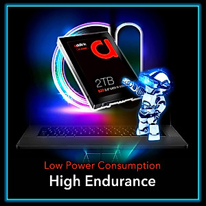 Addlink S20 2TB PS4 Compatible SATA III 2.5" Inch Extreme Quality Internal SSD 550MB/s Maximum Speed, Perfect HDD Replacement/Upgrade for Laptops, PCs & Sony PS4 (ad2TBS20S3S)