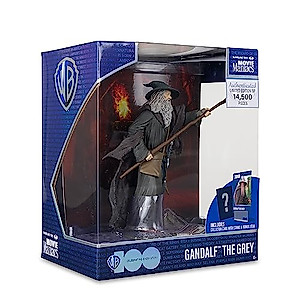 McFarlane Toys - WB 100: Gandalf The Grey (The Lord of The Rings) Movie Maniacs 6in Posed Figure