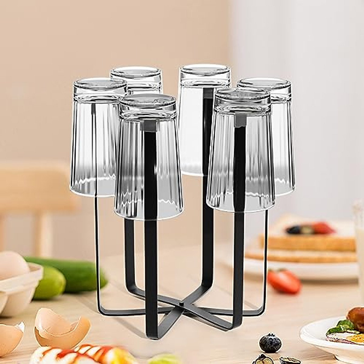 Cup Drying Rack, Water Bottle Drying Rack，Reusable Bag Drying Rack，Plastic Bag Drying Rack on The Countertop