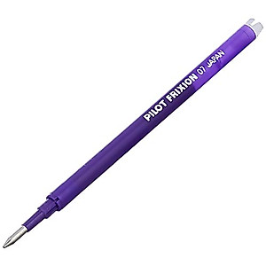 Pilot Refills for Frixion Rollerball 0.7 mm (Pack of 3) - Violet