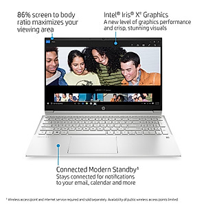 HP 2023 Newest Pavilion Laptop for Business, 15.6" FHD Touchscreen, Intel Core i5-1335U(up to 4.6GHz, Beats i7-1270P) 16GB RAM, 512GB SSD, Intel Iris Xe Graphics, Wi-Fi 6, Webcam, Windows 11 Home