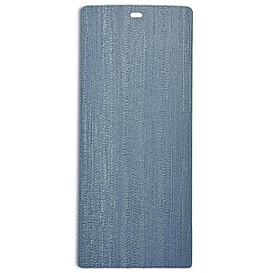 DALIX Arctic Blue Vertical Blind Texture Slats Sliding Door 82.5 Qty 5 Pack