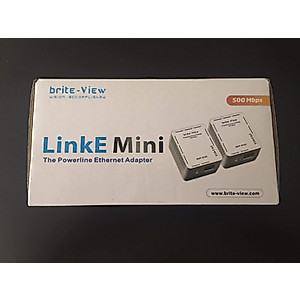 Brite-View BVP-5100D Powerline Adapter Power Cable, White