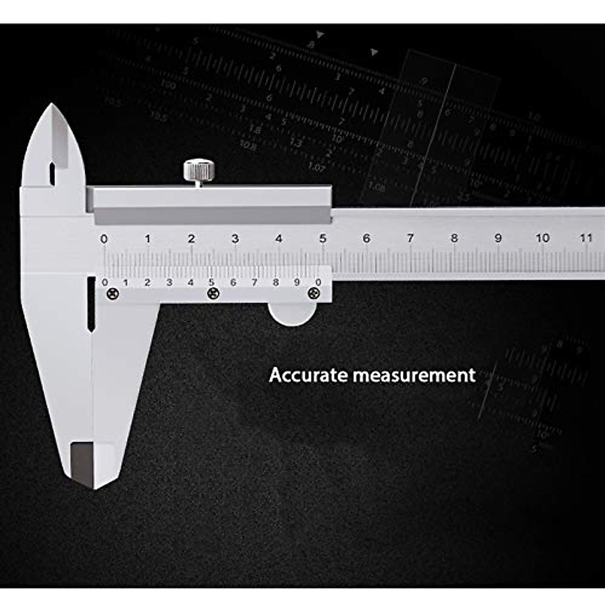 TIST Calipers Vernier Calipers High-Precision Small Household Oil Level Calipers Industrial Grade Calipers Range: 0-300mm