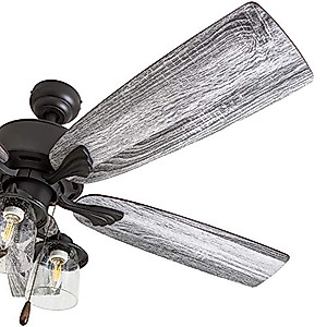 Prominence Home 51154-01 Enna Ceiling Fan, 52, Bronze