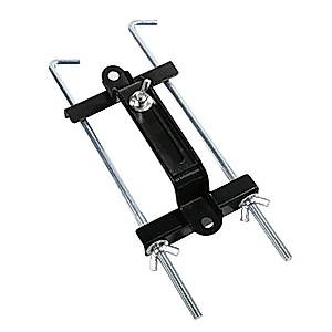 ESEWALAS Adjustable Battery Hold Down,Battery Tie Down Kit,Universal Battery Crossbar with J Bolt Battery Hold Down Bracket,Stainless Steel J Bolt Sets Car Battery Holder,Battery Tie Down Holder