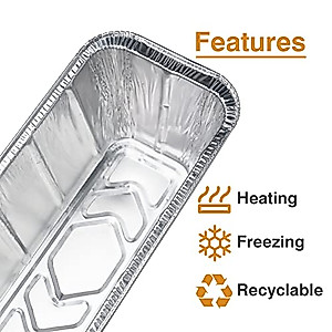 40-Pack Grease Cup Liners Compatible with Blackstone Griddle, Foil Drip Pan Liner Fit for Blackstone 17, 22, 28, 36 Inch Griddle with Rear Grease Cup