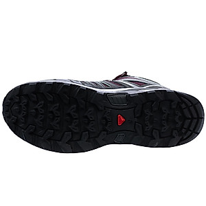 Salomon Women’s X Ultra Pioneer Mid ClimaSalomon Waterproof Hiking Boot - Wine Tasting/Magnet/Granite Green - 9