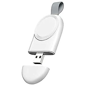 Charger for Apple Watch, Travel Car Charger, Portable USB Wireless Magnetic Fast Charging Compatible with for Apple Watch Series SE 8 7 6 5 4 3 2