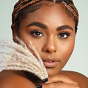 KISS Sister Nature False Eyelashes, Dawn', 12 mm, 100% Natural Hair, Recyclable Paper Box, Printed with Soy Ink, Cruelty Free, Vegan, Includes 1 Pair of Reusable Strip Lashes