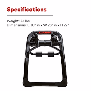 Yakima FullBack 3 Premium Trunk Bike Rack, Holds 3 Bikes, Tool-Free Installation, SuperCush ZipStrips, Foldable Arms, SKS Locks, Bottle Opener