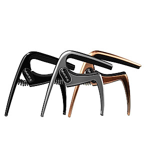 Swiff 6921502304271 Capo for Guitar, Black