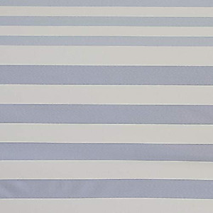 Madison Park Aviana Shower Curtain, Yarn Dyed Woven Stipe Design, Modern Bathroom Decor, Machine Washable, Fabric Privacy Screen 72x72, Navy