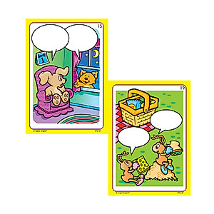Super Duper Publications | What's Being Said? Fun Deck Flash Cards | Educational Learning Resource for Children
