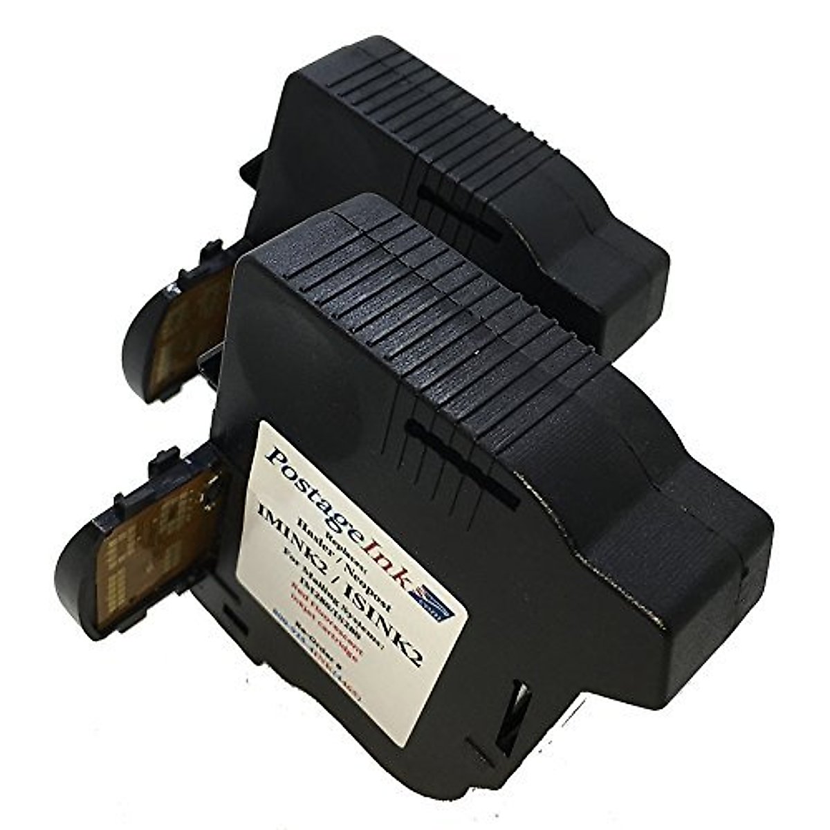 PostageInk.com ISINK2 / IMINK2 / Sure.Jet # 4145144H Non-OEM Ink Cartridge Replacements for IS280 and IM280 Machines, Pack of 2