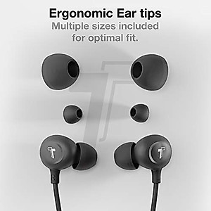Thore Compatible with iPhone Earbuds (Apple MFi Certified) Lightning Connector in-Ear Earphones (V60) Wired Headphones with Microphone for iPhone 14 Pro Max/13/12/11/XR/Xs - Black
