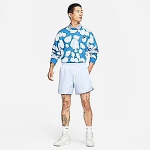 Nike Sportswear Sport Essentials Woven Lined Flow Shorts Mens, Light Marine/White, XX-Large