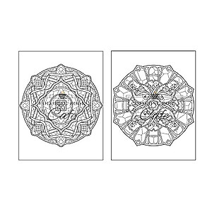 125 Mandalas: An Adult Coloring Book Featuring 125 of the World’s Most Beautiful Mandalas for Stress Relief and Relaxation (Mandala Coloring Books)