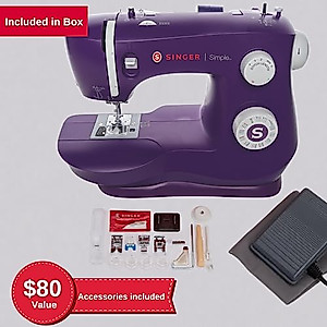 SINGER 3337 Purple Mechanical Sewing Machine