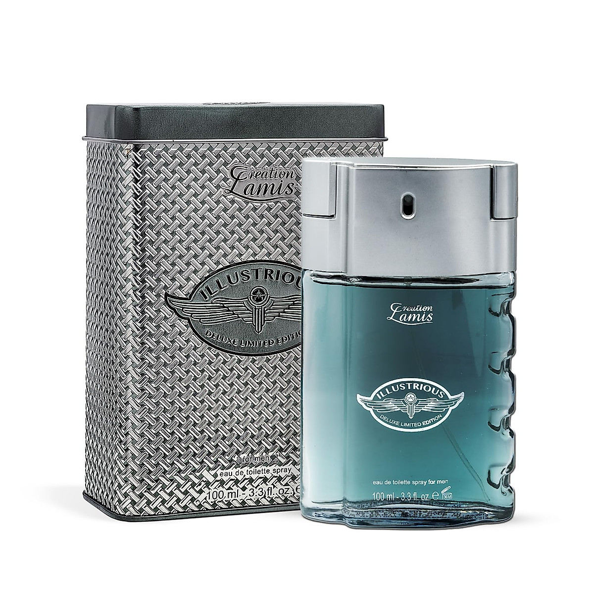 ILLUSTRIOUS DELUXE LIMITED EDITION BY CREATION LAMIS COLOGNE FOR MEN 3.3 OZ / 100 ML EAU DE TOILETTE SPRAY