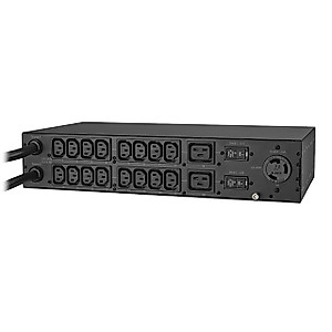 CyberPower PDU30MHVT19AT Metered ATS PDU, 200-240V/30A, 19 Outlets, 2U Rackmount