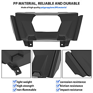 SAUTVS Winch Cover Kit for RZR, Waterproof Silt Proof Front Winch Cover for Polaris RZR XP/XP 4 1000 Turbo Trail 2019-2023 Accessories (Replace #2884118)