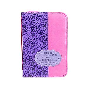 Divinity Boutique Delight Yourself M Bible Cover, Multicolor