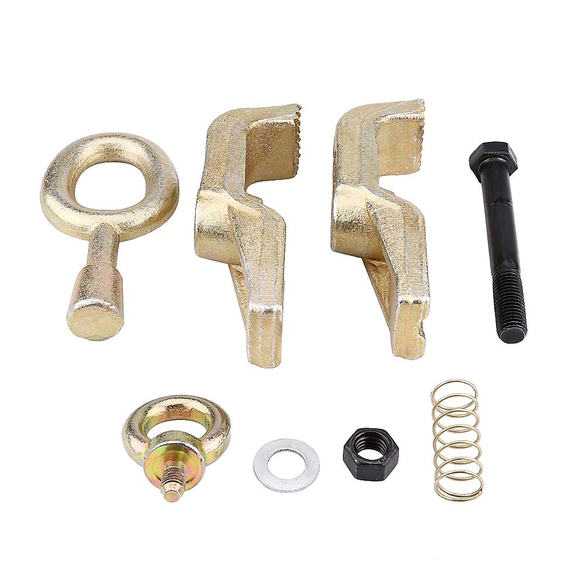 Auto Body Clamp, 5 Ton Top & Straight 2-Way Auto Body Clamp, Self-Tightening Frame Grips, Auto Body Repair Pull Clamp for Top & Straight Repair Tool Kit Auto Body Pulling Clamps