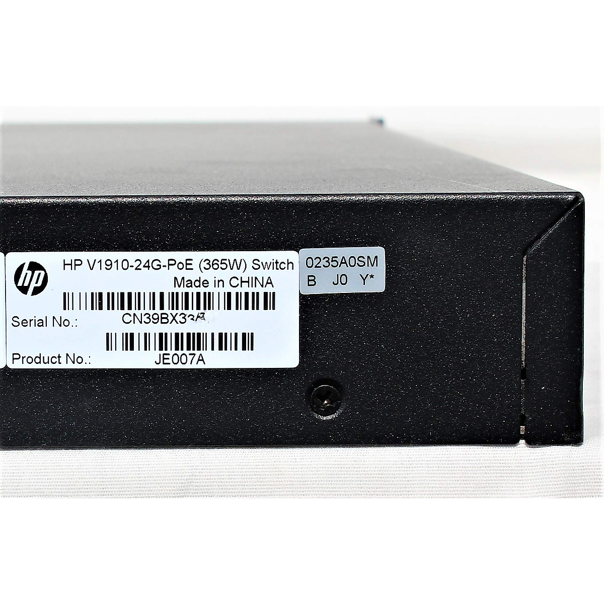 HP Procurve 1910-24G-PoE (365W) Switch (JE007A#ABA),Black