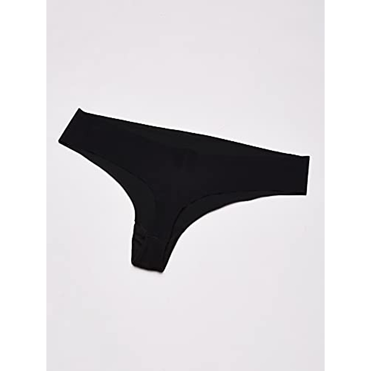 Calvin Klein Women's Invisibles Seamless Thong Panties, 5 Pack, Black 5 Pack, Medium
