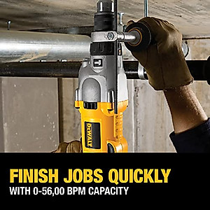 DEWALT Hammer Drill, 1/2-Inch, 10-Amp, Pistol Grip (DWD520)