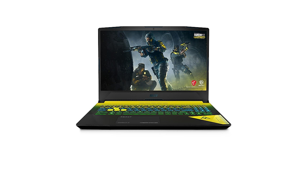 MSI Rainbow 6 Gaming Laptop with RTX 3070 Ti & QHD Display