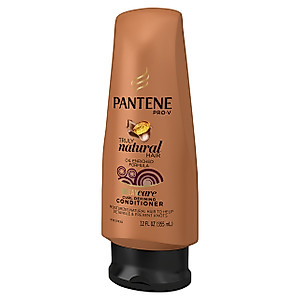 Pantene Pro-V Truly Natural Hair Curl Defining Conditioner , BROWN, 12 Fl Oz