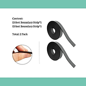 LeadCon 2 Rolls Boundary Magnetic Strip for Neato Shark ION Robot Vacuum, Alternative Accessories 13 Feet Boundary Strips Tape for XiaoMi Roborock Vacuum (Total 26 feet)…