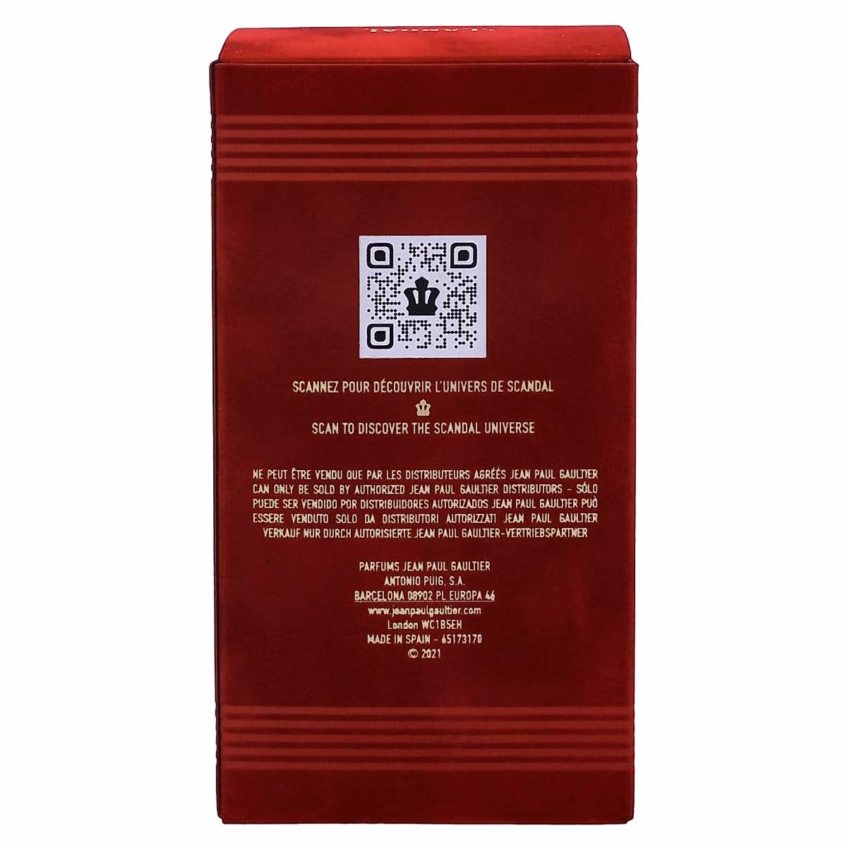 Jean Paul Gaultier Scandal Men 5.1 oz EDT Spray