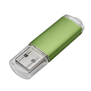 10PCS 2.0/3.0 USB Flash Drive Pen Drive Memory Stick Thumb Stick Pen Black (2.0/2GB, Green)