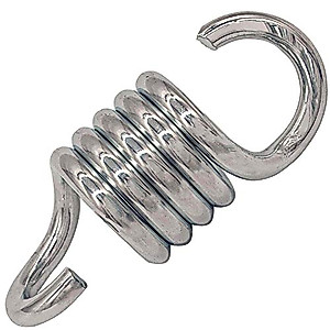 Porch Swing Springs Hammock-Chair Spring - 750Lbs Heavy Duty Suspension Hangers Ceiling Mount Porch Swings (1pc 750Lbs Compact Version)