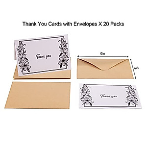 Funeral Guest Book Alternatives for Memorial Service Sign-in Memorial Books for Celebration of Life Include 4x6 Inch Thank You Cards with Envelopes Share A Memory Cards Wooden Table Sign (Brown)